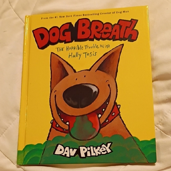 Scholastic | Dog | Scholastic Dog Breath Book Yellow And Red Cover ...